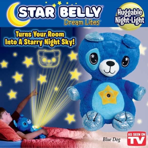 As Seen On TV | Toys | Star Belly Dream Lites Huggable Nightlight Plush ...